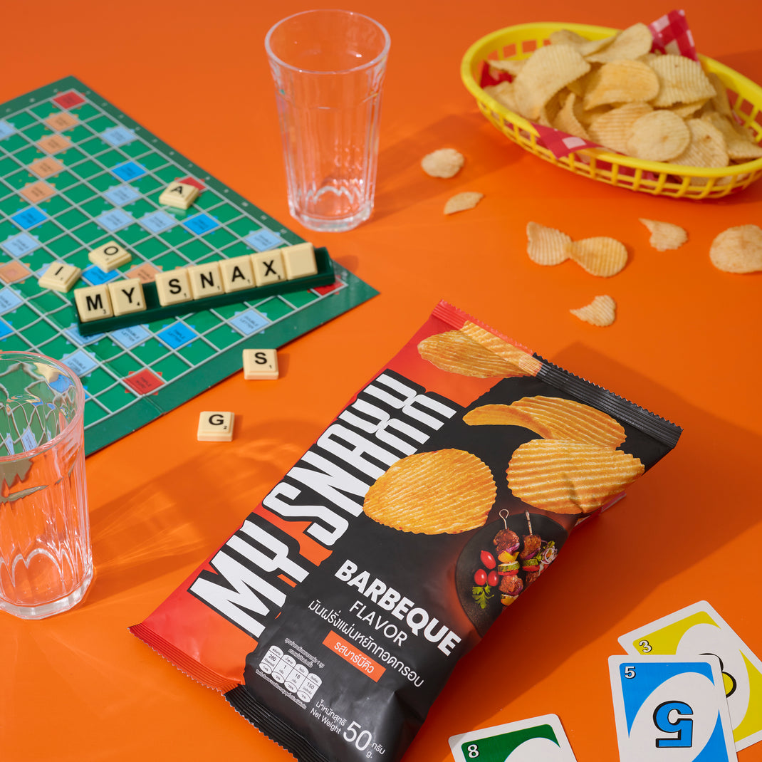 [คละรส แพ็ค 24] MY SNAXX มาย สแน็คซ์ มันฝรั่งแผ่นหยัก 50g – MySnaxx